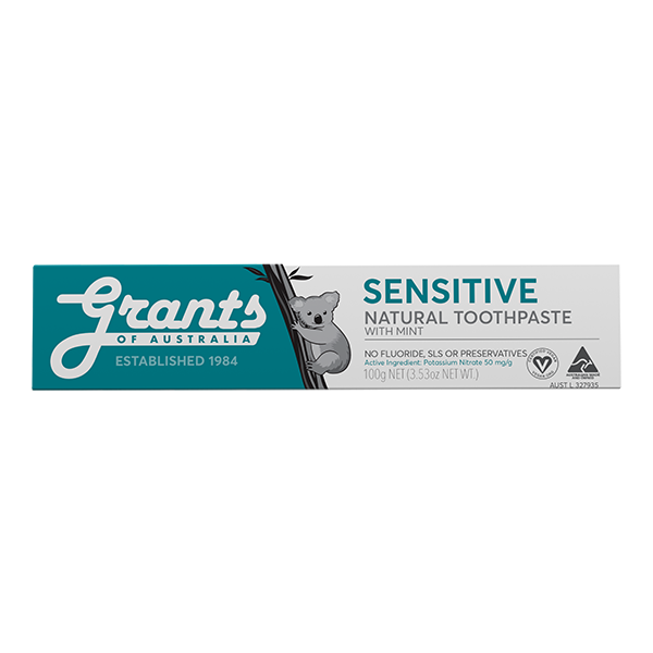 Sensitive Toothpaste – Fluoride Free – 100G – Proudly Australian Made ...